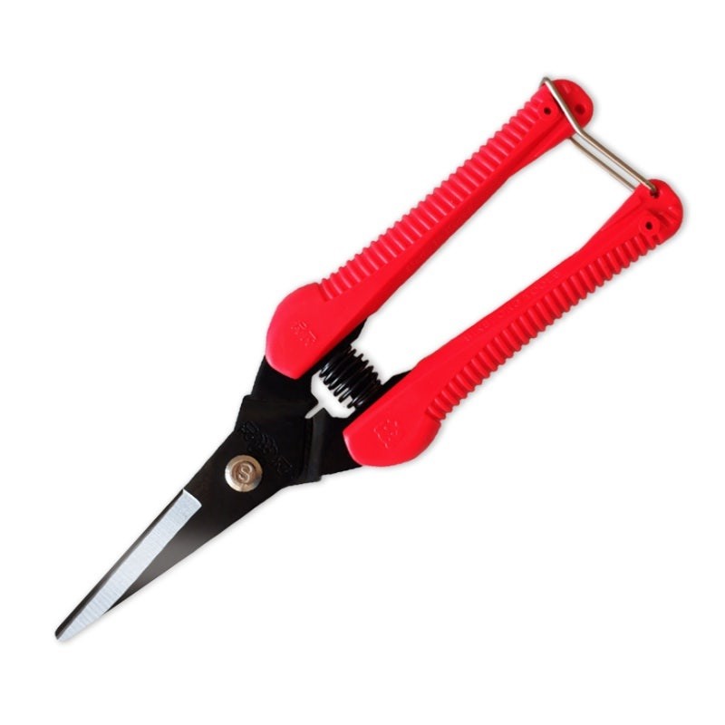 Lock Scissors Plastic Handle Housework Scissors With Safety Lock