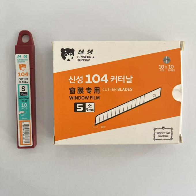 9mm Cutter Blades with 60° Angle & Snap-off Segments